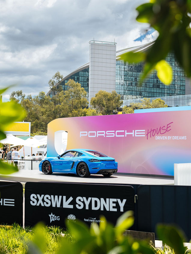 Porsche x SXSW Sydney 2023 - Porsche Experience : Porsche Experience